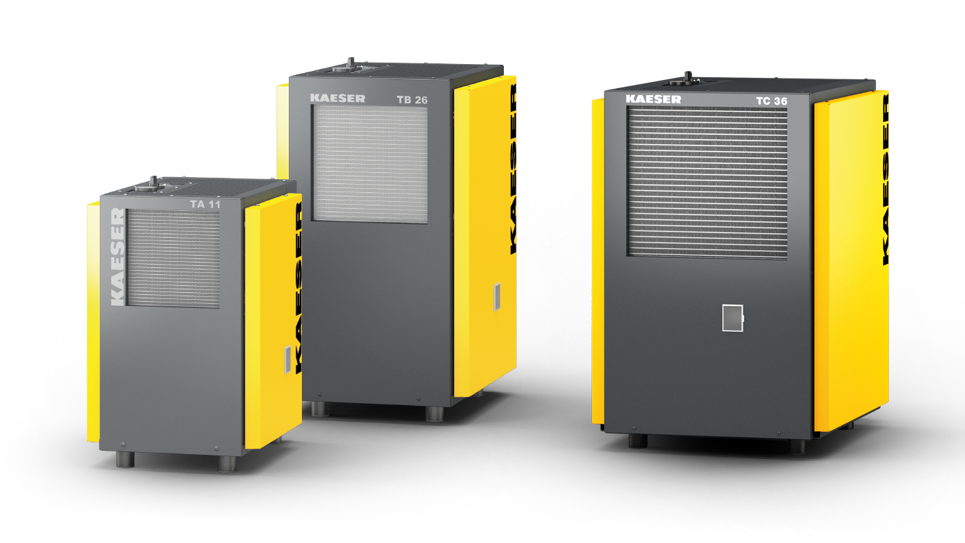 Secadores refrigerativos Kaeser para sistemas de aire comprimido
